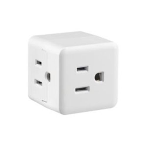 1482W-BOX - Eaton 1482W-BOX - 3 Outlet Cube Tap, Single Receptacle To 3 ...