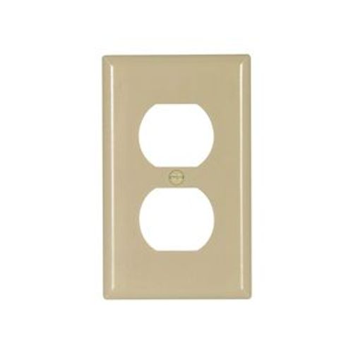 2132V - Eaton 2132V - Duplex Receptacle Wallplate, Ivory, Duplex ...