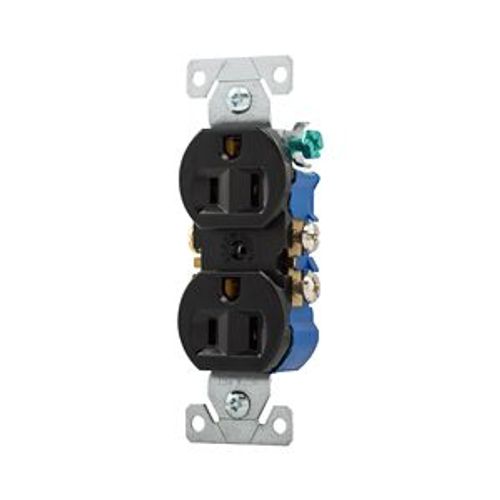 270BLK - Eaton 270BLK - Residential Duplex Receptacle, #14-10 Awg 15A ...