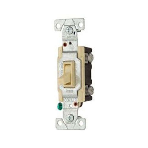 5223-7V-BU - Eaton 5223-7V-BU - Toggle Switch, 15A, Wall, 120V, Side ...