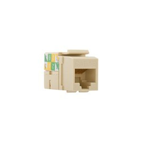 5547-5EV - Eaton 5547-5EV - Modular Data Jack, Ivory, 8-Position, 8 ...