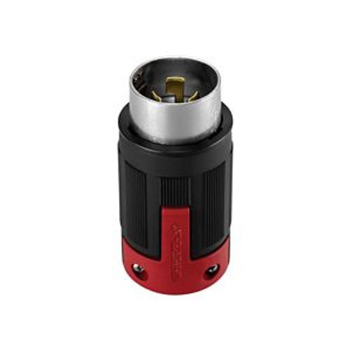 7765EX - Eaton 7765EX - Locking Plug, #10-6Awg, 50A, 600 Vac, 250Vdc, Back Wiring, Black, Red, 3 ...