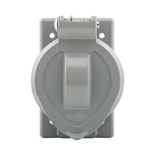 7770 - Eaton 7770 - Receptacle Cover, Lift Lid Cover, Wet, Verticle ...