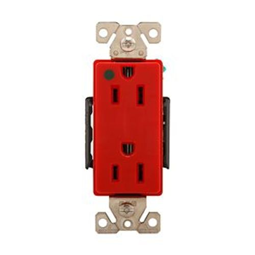8262RD - Eaton 8262RD - Arrow Hart Extra Heavy-Duty Duplex Receptacle ...