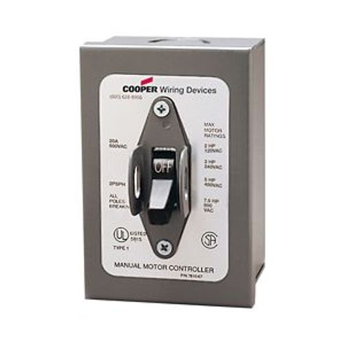 AH6808GDAC - Eaton AH6808GDAC - Manual Motor Controller, #14-10 Awg 20 ...