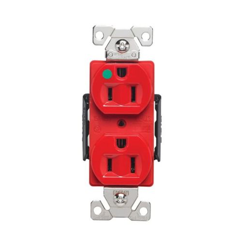 AH8200RD - Eaton AH8200RD - Arrow Hart Standard Duplex Receptacle, #14 ...