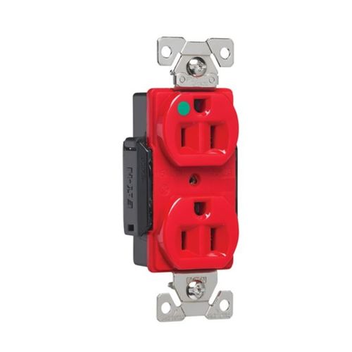 AH8200RD - Eaton AH8200RD - Arrow Hart Standard Duplex Receptacle, #14 ...