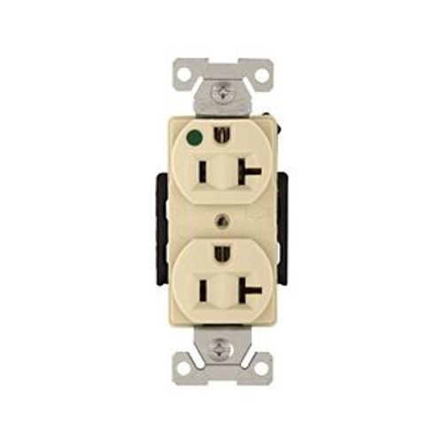 AH8300LTV - Eaton AH8300LTV - Arrow Hart Duplex Receptacle, #14-10 Awg ...