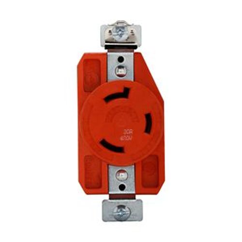 AHIGL2330R - Eaton AHIGL2330R - Locking Receptacle, #14-8 Awg, 30A, 347 ...