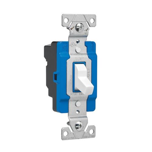 EZ1201W - Eaton EZ1201W - Ezlink Modular Toggle Switch, 15 A, 120-277 ...