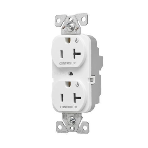 EZ5362CDW - Eaton EZ5362CDW - Ezlink Modular Duplex Receptacle, 20 A ...