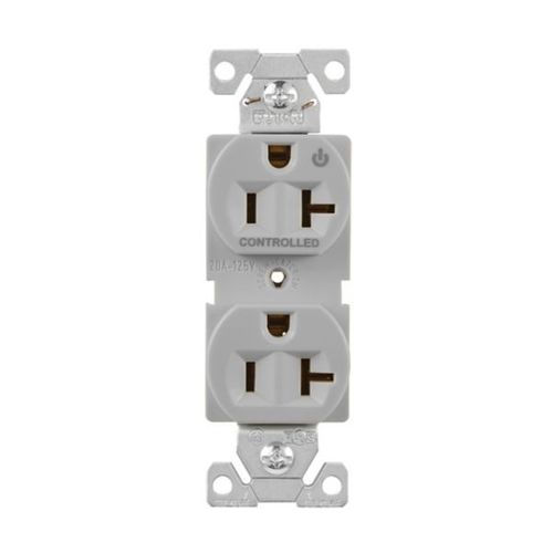 EZ5362CHGY - Eaton EZ5362CHGY - Ezlink Modular Duplex Receptacle, 20 A ...
