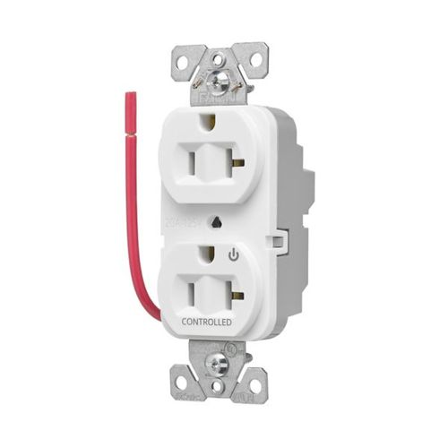 EZ5362CHW - Eaton EZ5362CHW - Ezlink Modular Duplex Receptacle, 20 A ...