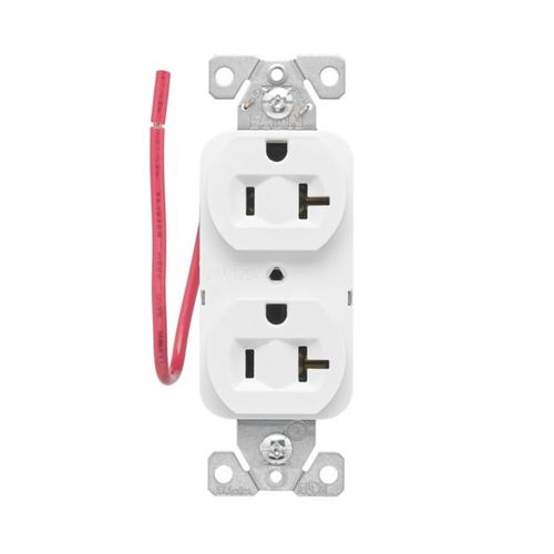 EZ5362SCW - Eaton EZ5362SCW - Ezlink Modular Duplex Receptacle, 20 A ...