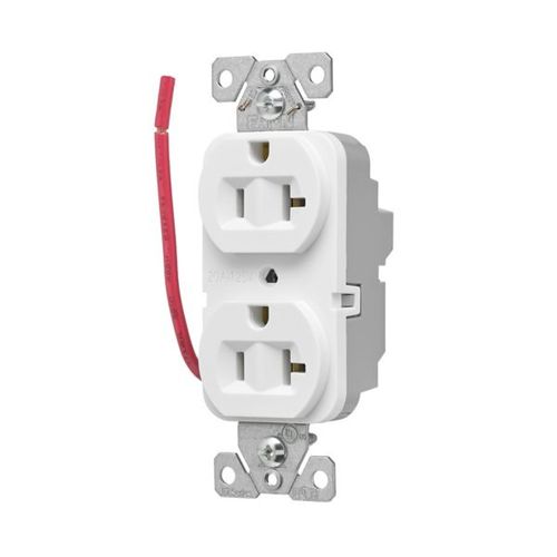 EZ5362SCW - Eaton EZ5362SCW - Ezlink Modular Duplex Receptacle, 20 A ...