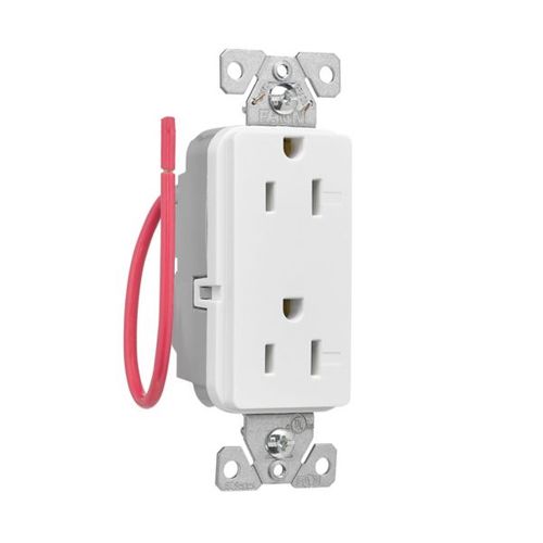 EZ6262SCW - Eaton EZ6262SCW - Ezlink Modular Decorator Receptacle, 15 A ...