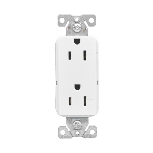 EZ6262W - Eaton EZ6262W - Ezlink Modular Decorator Receptacle, 15 A ...
