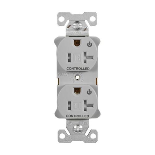 EZTR5362CDGY - Eaton EZTR5362CDGY - Ezlink Modular Duplex Receptacle ...