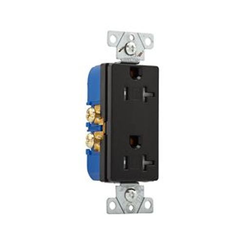TR1307BK-BOX - Eaton TR1307BK-BOX - Residential Duplex Receptacle, #14 ...