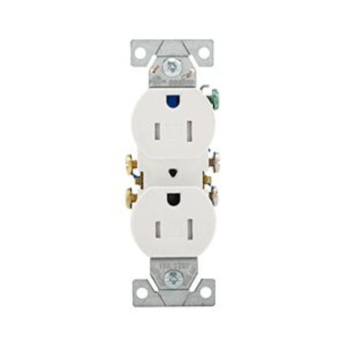 TR270-9W - Eaton TR270-9W - Residential Duplex Receptacle, #14-10 Awg ...