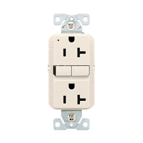 TRAF20LA - Eaton TRAF20LA - Slim Afci Receptacle, #14 -10 Awg 20A 125V ...