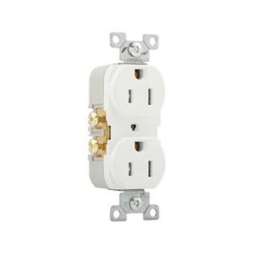TRCR15W - Eaton TRCR15W - Commercial Duplex Receptacle, #14-10 Awg 15A ...