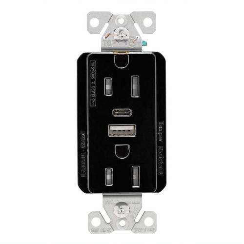 TRUSBAC15BK-BOX - Eaton TRUSBAC15BK-BOX - Combination Usb Type A & C ...