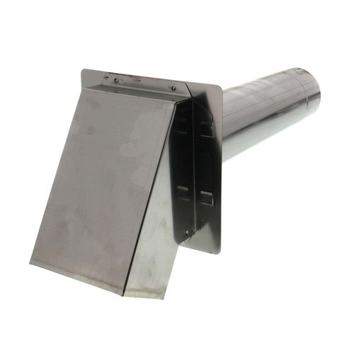 V3HVK - Eccotemp V3HVK - 3" Horizontal Single Wall Stainless Steel Z-Vent Water Heater Vent Kit