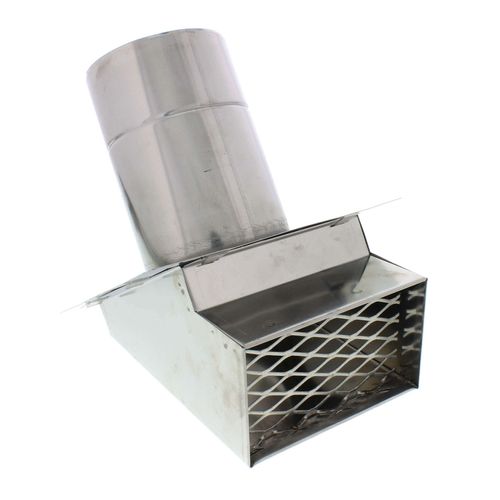 V4HVK - Eccotemp V4HVK - 4" Horizontal Single Wall Stainless Steel Z ...