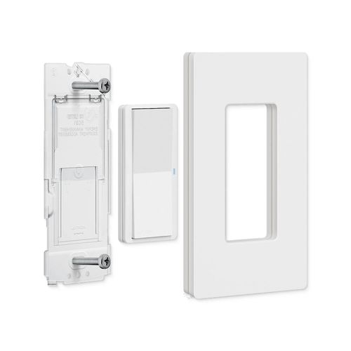 PJ2W-P2B-WH-R - Lutron PJ2W-P2B-WH-R - Pico Paddle Remote Wall-Mounting Kit, wireless on/off ...