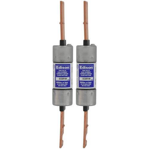 ECSR100 - Edison ECSR100 - 100 Amp Dual Element Time-Delay Class RK5 ...