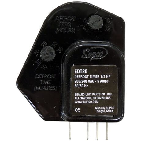 EDT20 - Supco EDT20 - Electronic Defrost Timer