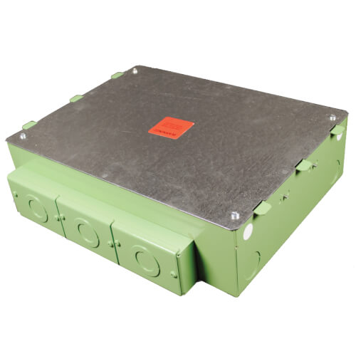 EFB6S-OG - Wiremold EFB6S-OG - Evolution 6-Gang On-Grade Floor Box