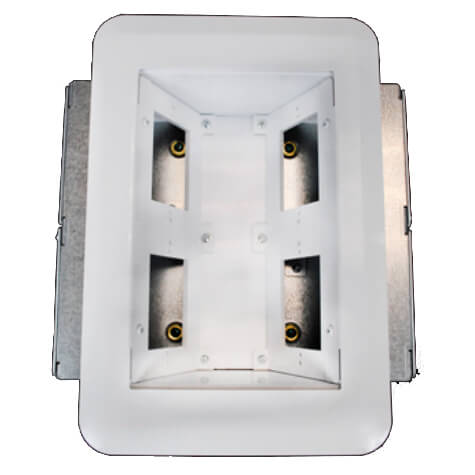 EFSB4 - Wiremold EFSB4 - Evolution 4-Gang Wall Box for Flat Screen Displays