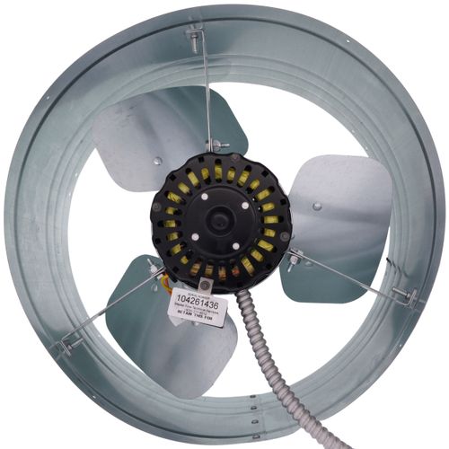 EGV5 - GAF Master Flow EGV5 - Master Flow Gable Mount Power Attic Vent ...