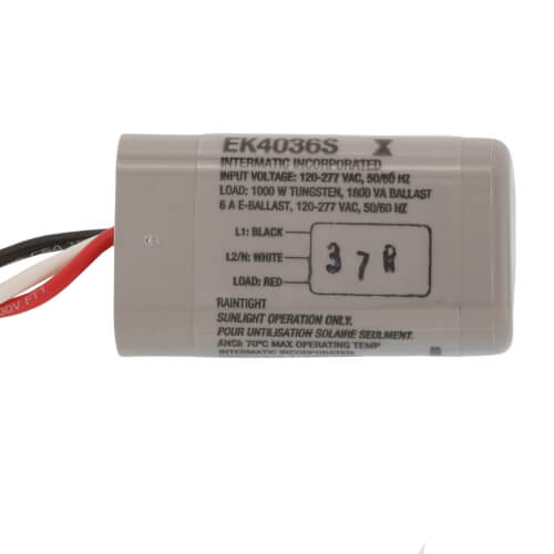 EK4036S - Intermatic EK4036S - NightFox Button Electronic Photocontrol ...