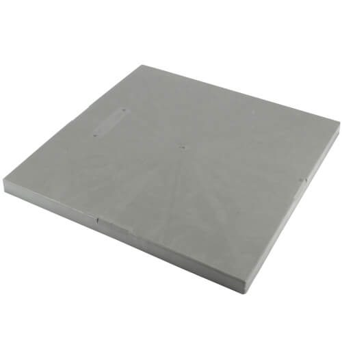 EL3232-2 - DiversiTech EL3232-2 - 2" E-Lite Plastic Equipment Pad, 32" x 32"