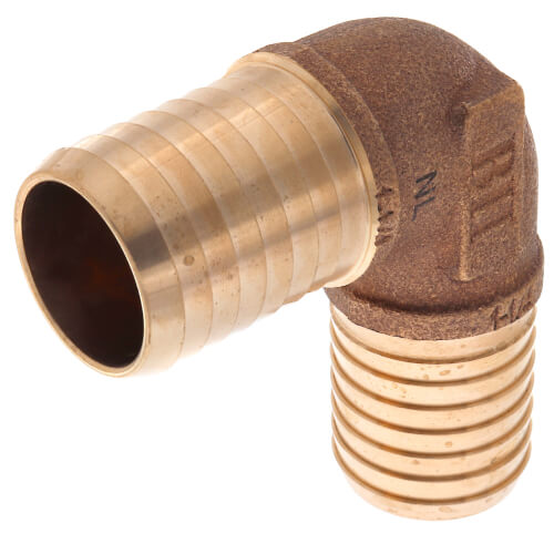 ELB-125NL - Boshart ELB-125NL - 1-1/4" Insert x Insert Elbow (Lead Free)