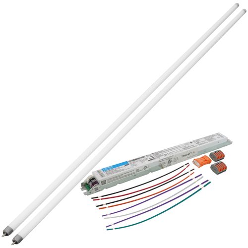 ELD4T5-2M50-1 - Lutron ELD4T5-2M50-1 - Ballast Retrofit Kit by C-Flex: T5, 4FT, 2-Lamp (Single ...