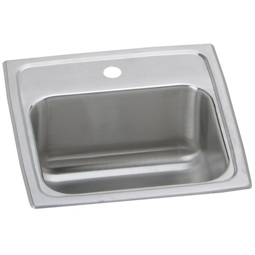 BCR151 - Elkay BCR151 - Celebrity Stainless Steel 15" x 15" x 6-1/8" 1-Hole Single Bowl Drop-in ...