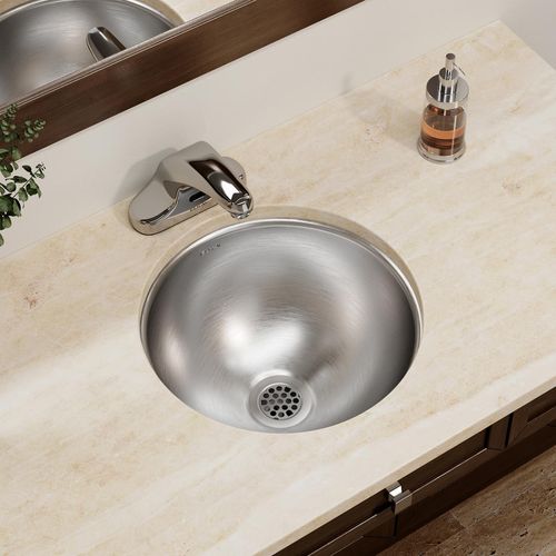 ELUH12 - Elkay ELUH12 - Asana Stainless Steel 14-3/8" x 14-3/8" x 6 ...