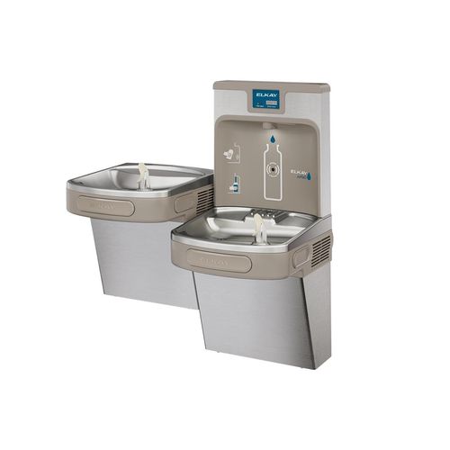LZSTL8WSSP - Elkay LZSTL8WSSP - Enhanced ezH2O Bottle Filling Station & Versatile Bi-Level ADA ...