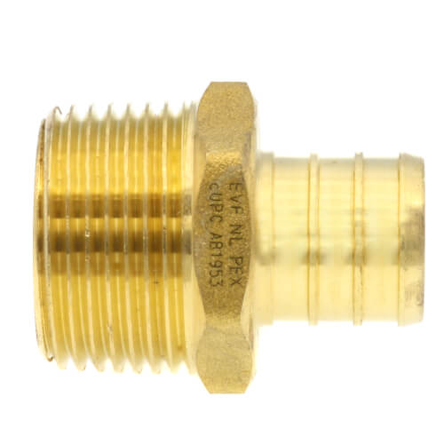 EPMA3434-NL - Everflow EPMA3434-NL - 3/4" PEX x 3/4" NPT Brass Male ...