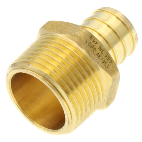 EPMA3434-NL - Everflow EPMA3434-NL - 3/4" PEX x 3/4" NPT Brass Male ...