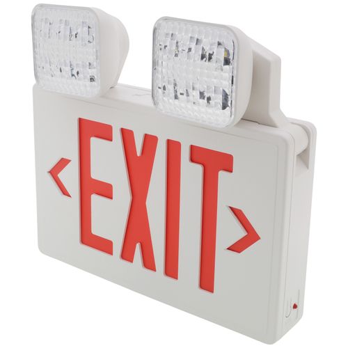 ESC/LED/RW - Topaz ESC/LED/RW - LED Exit & Emergency Combo Sign w/ Red ...