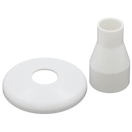 ESPW050 - Bluefin ESPW050 - 1/2" Expansion PEX Escutcheon (11/16 OD), White