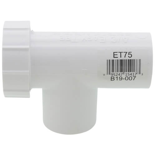 ET75 - DiversiTech ET75 - 3/4" A/C Easy Tee, w/ Service Port