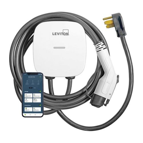EV40P - Leviton EV40P - EV Series Smart Home Plug-In Level 2 Electric ...