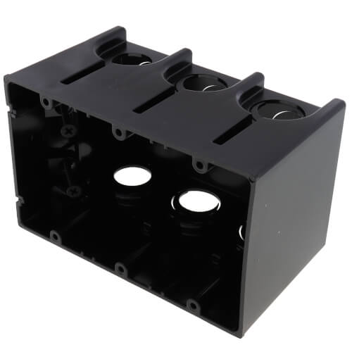 F103 - Arlington F103 - 3-Gang One-Box Non-Metallic Outlet Box