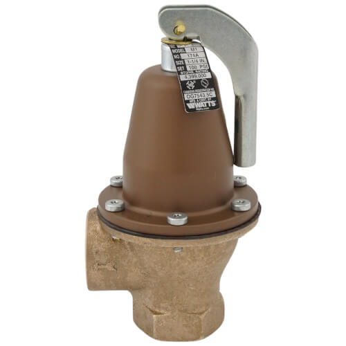 F275950 - Watts F275950 - 1-1/4" 174A Relief Valve w/ Flood Sensor ...